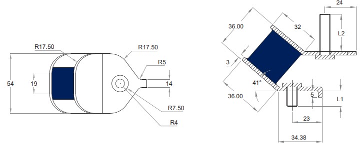 AMV Angle Mount - From A UK Leading Stockist and Manufacturer : Barnwell